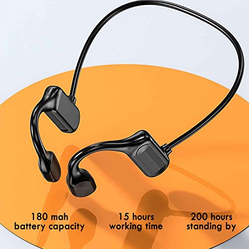 PUGGA Averi⢠- Bone Conduction Headphones, Open-Ear Bone Conduction Wireless Earphones IPX5 Waterproof, Sport Headphones Sweatproof for Running and Workouts (Blue)