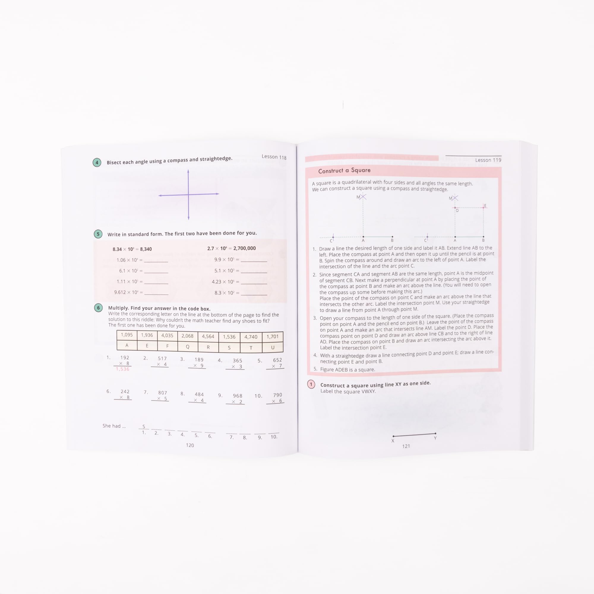 Horizons 6th Grade Math Student Book 1 (Lifepac)