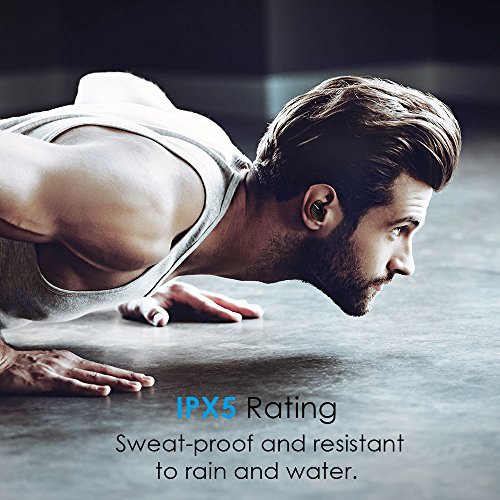 NuForce Optoma BE Free8 Truly Wireless Premium Earphones with 16h Battery Life, AAC+aptX, SpinFit Ear Tips and Charging case