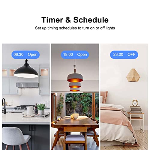 SONOFF TX WiFi Smart Light Switch, 2.4GHz Wi-Fi Touch Smart Wall Switch,Works with Alexa and Google Home, RF433 Remote Control,Fit for US&CA Wall Switches, 3 Gang 1 Way, T2, No Hub Needed