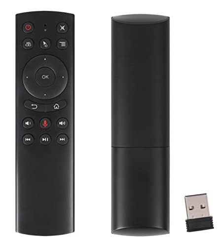 Dupad story G20S Voice Remote Control,2.4G Wireless Voice Control Sensing Air Remote Mouse with IR Learning for Nvidia Shield,PC,Projector,Smart TV,Android TV Box