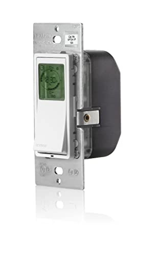Leviton VPT24-1PZ Vizia 24-Hour Programmable Indoor Timer with Astronomical Clock