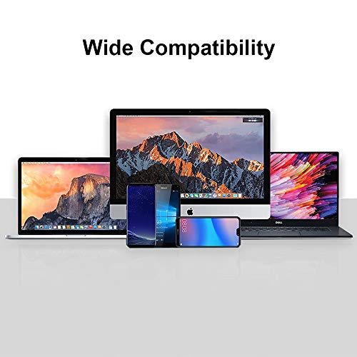 Upgrow USB C to DisplayPort Cable 4K@60Hz 6FT for Home Office USB C to DP Cable Compatible with MacBook Pro/Air, iPad Pro with USB-C Port laptops/Phones (UPGROWCMDPM6)