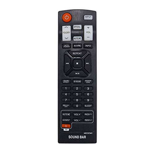 Young AKB73575401 Replace Remote Control for LG Home Sound Bar NB3530A NB5540A NB5541 NB2430A NB4540 NB2520A NB2420A NB3520A