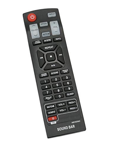 Young AKB73575401 Replace Remote Control for LG Home Sound Bar NB3530A NB5540A NB5541 NB2430A NB4540 NB2520A NB2420A NB3520A