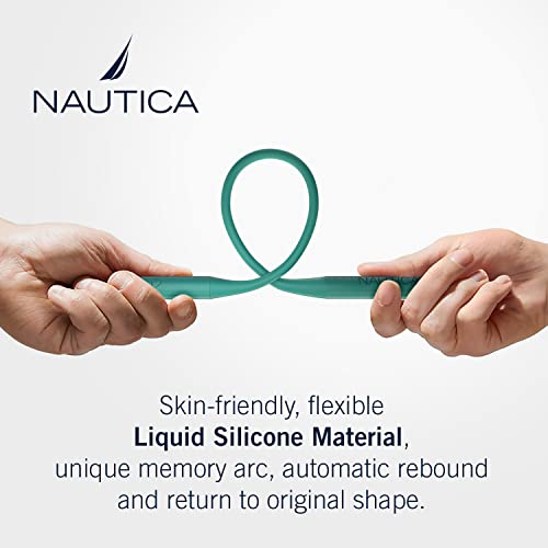 Nautica B310 Sport Wireless Bluetooth Earphones with Type-C Charging Cable, Neckband Earphones Magnetic Earbuds, Bluetooth v5.0 Earphones High Volume Levels, Flexibility, Portable Sweat Proof (Green)
