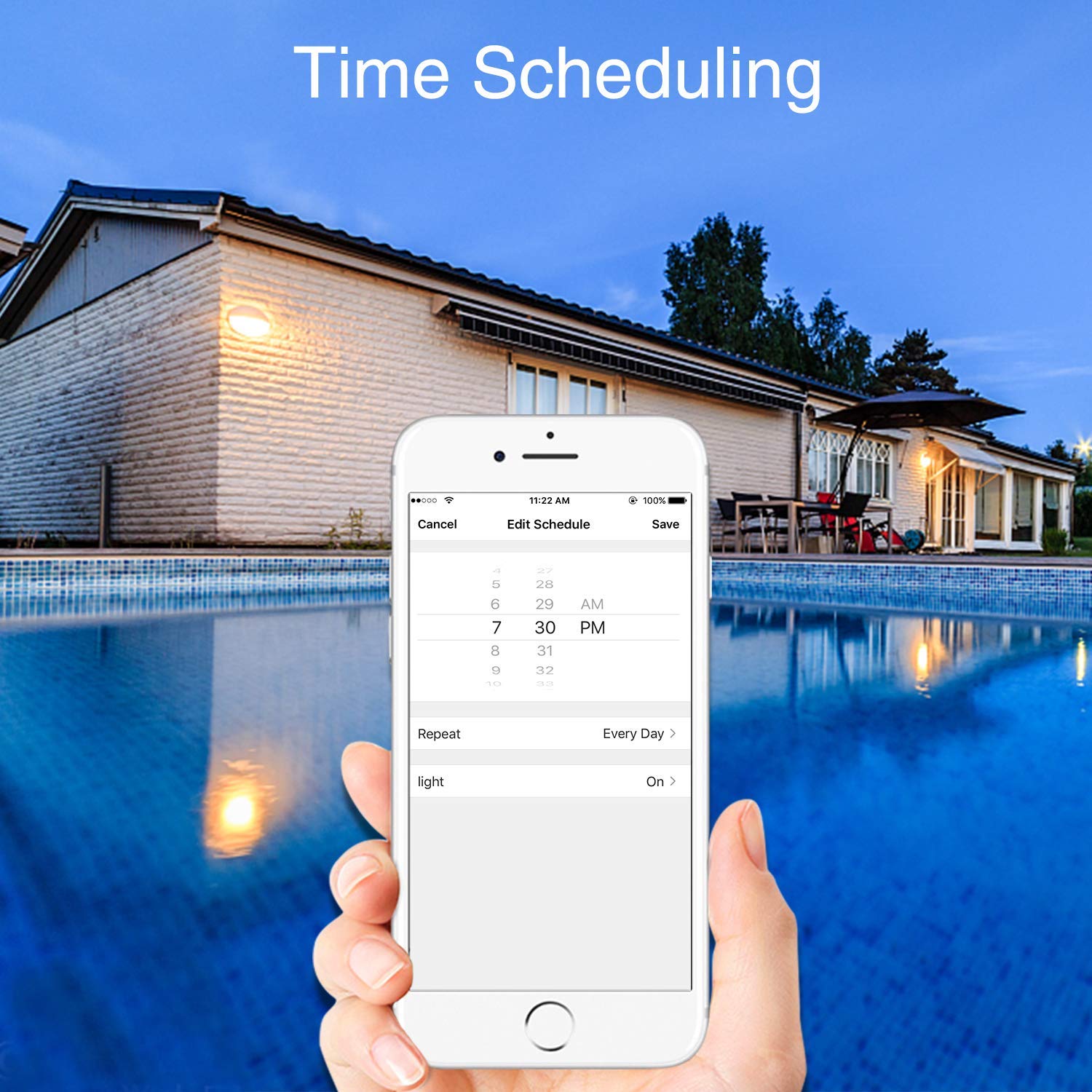 Smart Light Switch, Triple switches WiFi Smart Switch Button, Compatible with Alexa and Google Home, Remote Control with Timing Funtion, No Hub Required,Smart Life APP Provides Control from Anywhere
