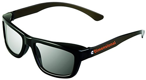 ED 4 Pack CINEMA 3D GLASSES For LG 3D TVs β Adult Sized Passive Circular Polarized 3D Glasses