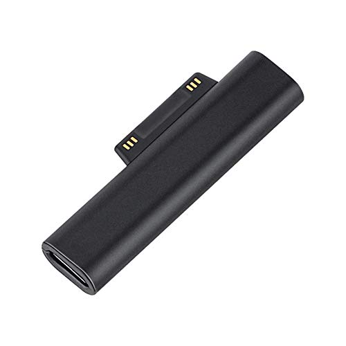 BINZET [Updated] 15V 3A Surface Connect to USB-C Charging Adapter, Compatible for Microsoft Surface Pro 7/6/5/4/3, Surface Laptop/Go/Book [1 Pcs Only]