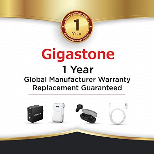 Gigastone Bluetooth Headphones Over Ear, Hi-Fi Stereo Wireless Headset Foldable Soft Earmuffs Around Ear Built-in Mic Wired Mode Compatible with Apple iPhone, Android Phones, PC, Good Looking