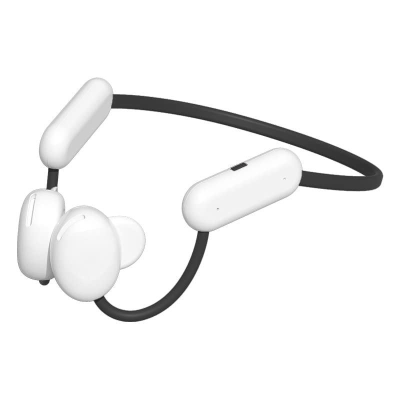 Sports bluetooth headset, Ear less suspension wear, Hall class HIFI sound effect, Ultra-low delay, Bluetooth version 5.3, Magnetic charging, 8-hour playback time, 15m transmission distance(Black)
