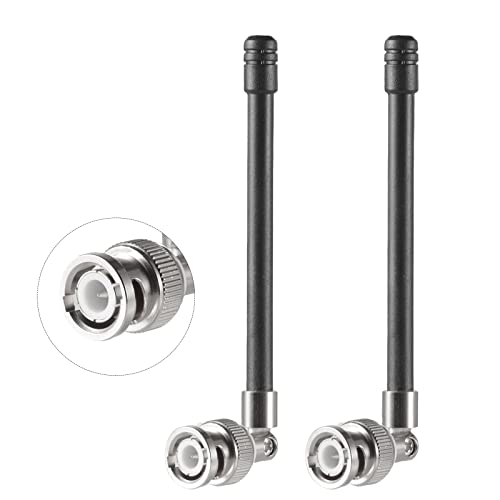1/4 Wave Replacement Antenna for Shure SLX, BLX, U4S, U4D, UR and More. 470 to 752Mhz(Pack of 2),Eifagur