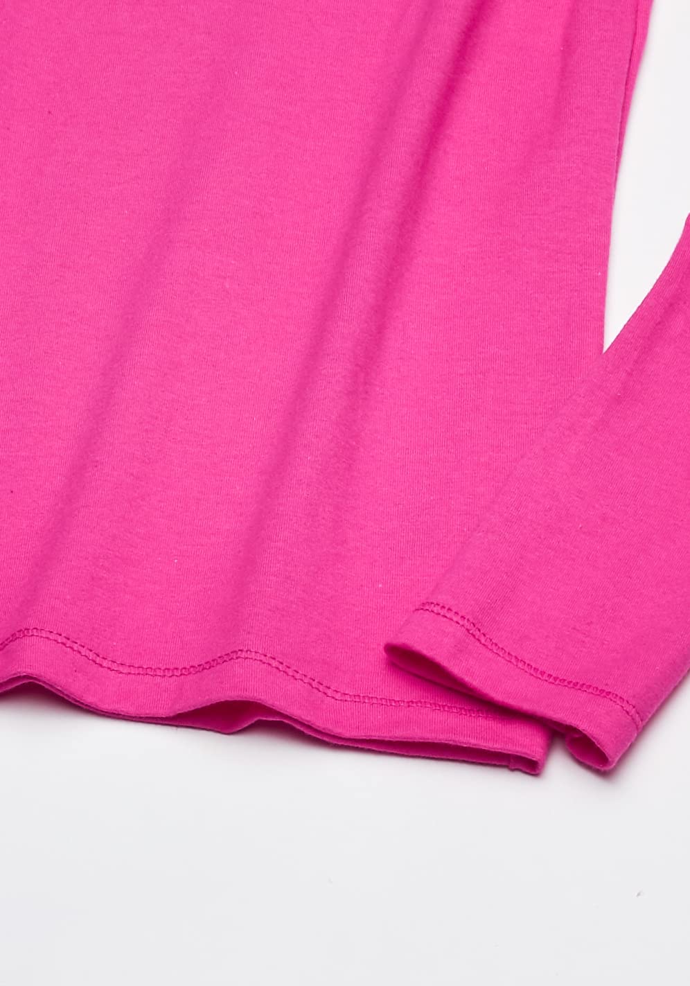 Hanes girls Comfortsoft Long Sleeve Tee T Shirt, Amaranth, Large US