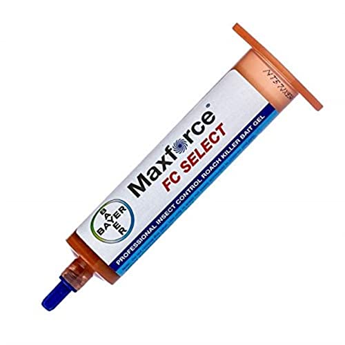 Maxforce Select Roach Kill Kit – 4 Tubes German Roach Killer Gel, Roach Killing Bait Stations 12 Count – Premium Chemical Resistant USA-Supply Gloves | USA Supply Pest ID Card
