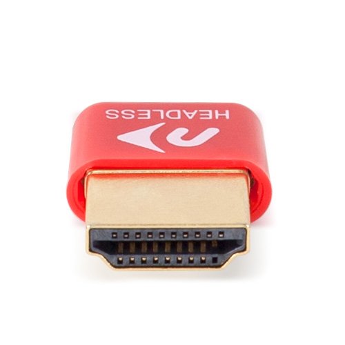 NewerTech HDMI Headless Video Accelerator (HDMI Dummy Plug), 4K Display Emulator up to 4096 x 2160 Ultra High Definition Resolution
