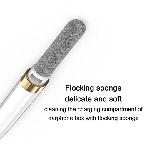 Airpod Cleaner Kit with Airpod Cleaning Putty Multi-Function Bluetooth Earbuds Cleaning Pen 4 in 1 Earbud Cleaning Kit with Soft Brush for Earpods Headset Phone Charging Port Laptop iPhone