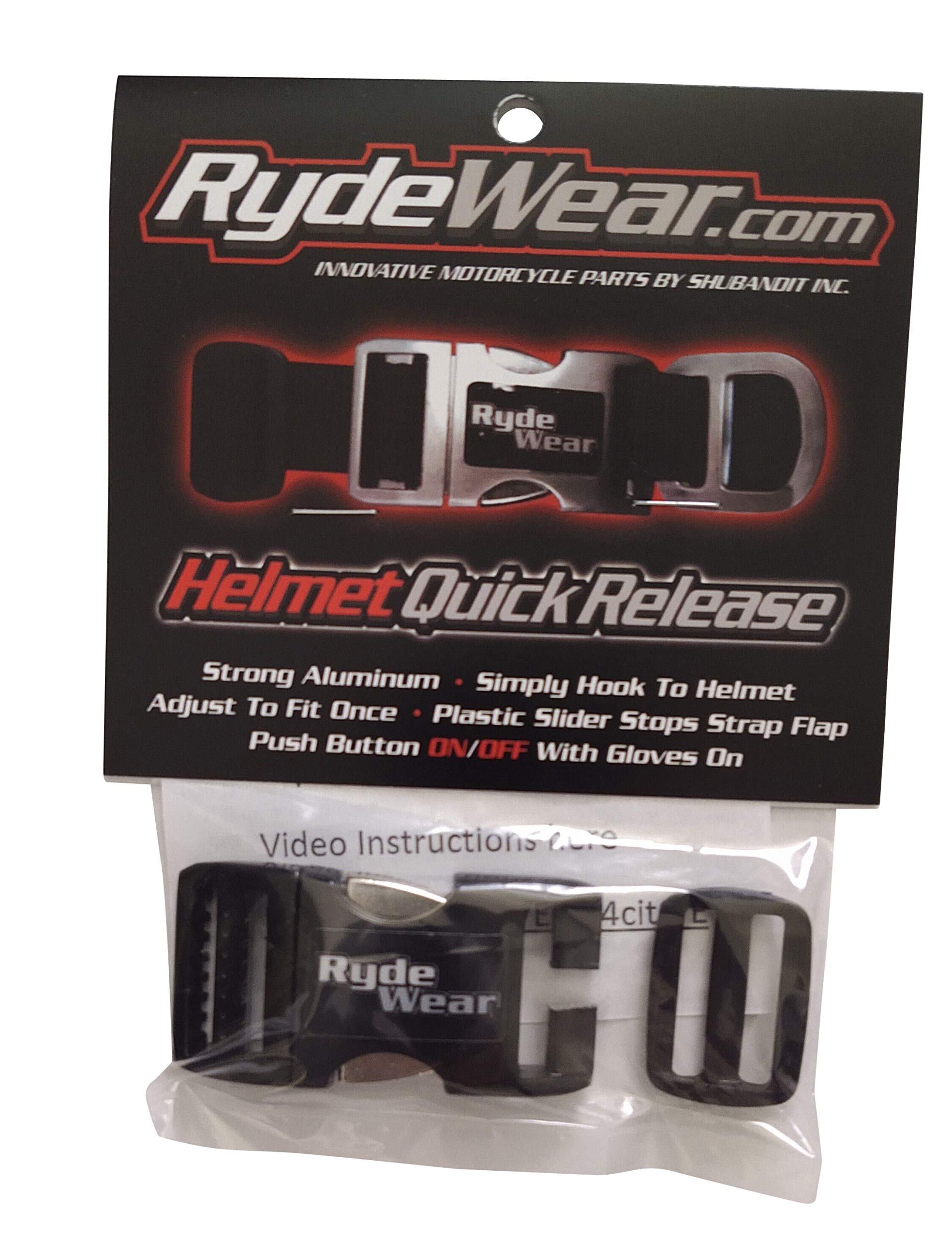 Black Metal Strongest Motorcycle Dirt Bike Helmet Quick Release Helmets Chin Strap Buckle