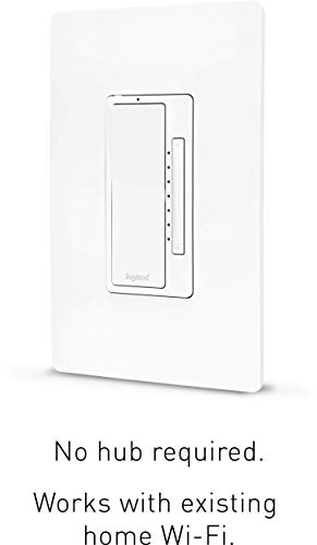 Legrand, Smart Dimmer Switch, Apple Homekit, Remote Accessory, Quick Setup On iOS (iPhone or iPad), No Hub Required, HKRL60, Requires HKRL50WH to Operate