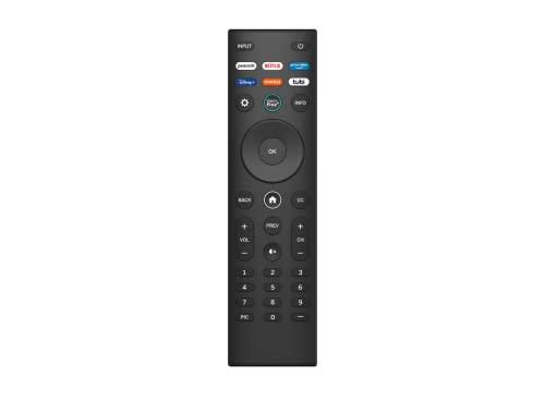 Amtone XRT140 Universal Replacement Remote Control for All VIZIO Smart TVs with Netflix Dis+ Tubi Apps