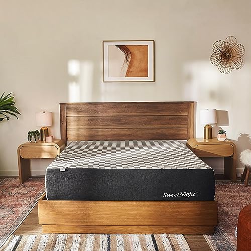 Sweetnight Full Size Mattress, 10 Inch Gel Memory Foam Mattress in a Box, Full Mattress with Four Firmness from Soft to Firm, Flippable Mattress for Motion Isolation & Pressure Relief