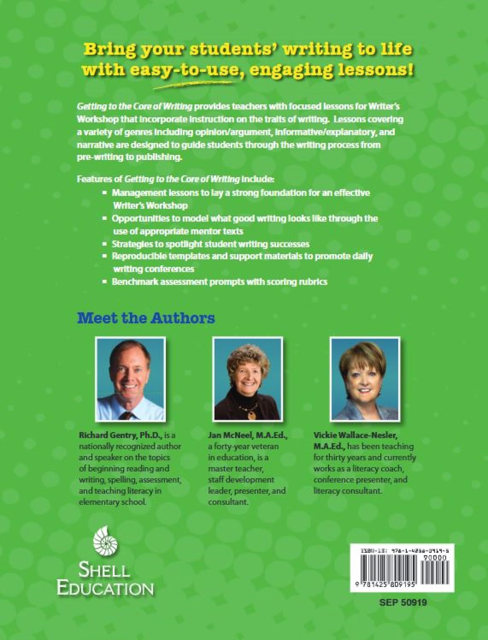 Getting to the Core of Writing: Essential Lessons for Every Fifth Grade Student (5th Grade Writing Prompts for School year)