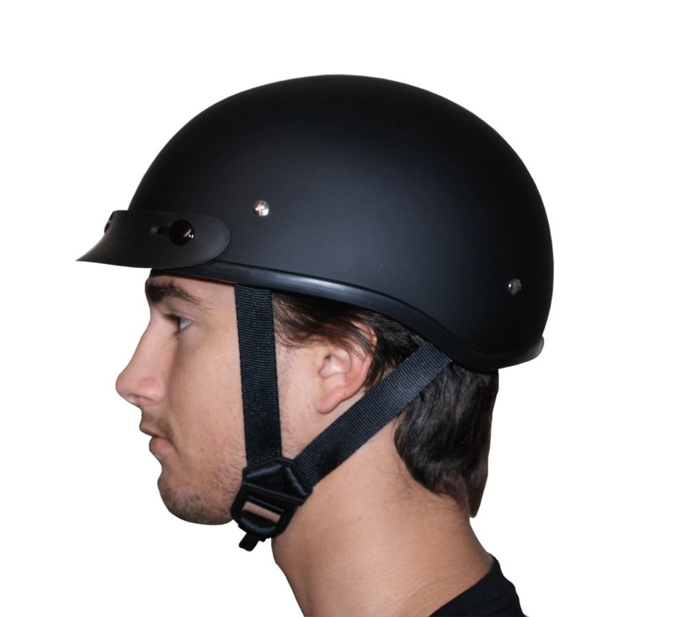 Motorcycle Helmet Half Skull Cap - Lightweight & Stylish DOT Approved Helmets for Adults - Perfect for Men and Women Riders - Comfortable & Secure Fit- Stylish Protection for Everyday Riding