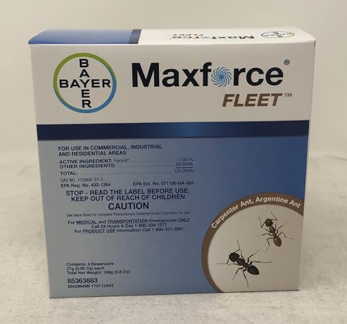 Bayer - Maxforce Fleet 4 Tips, 4 plungers, 4 reservoirs