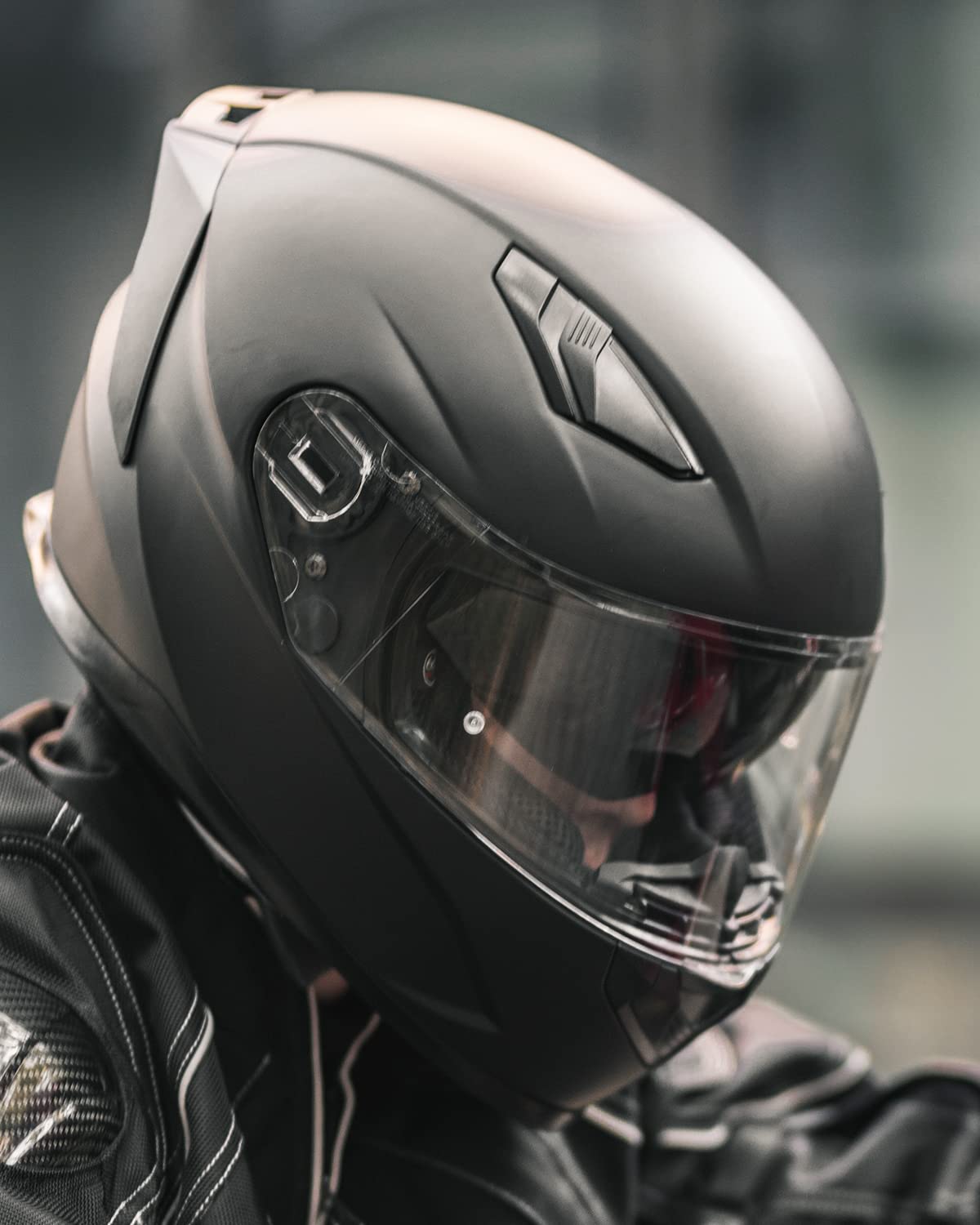ILM Motorcycle Helmets Full Face with Anti-Fog Pinlock for Cascos para Motos Snowmobile Mens Women Heated Shield Compatible DOT Model 129