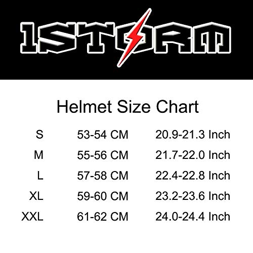 1STorm Motorcycle Street Bike Dual Visor/Sun Visor Full Face Helmet Mechanic Matt Black, Size Medium (55-56 CM,21.7/22.0 Inch)