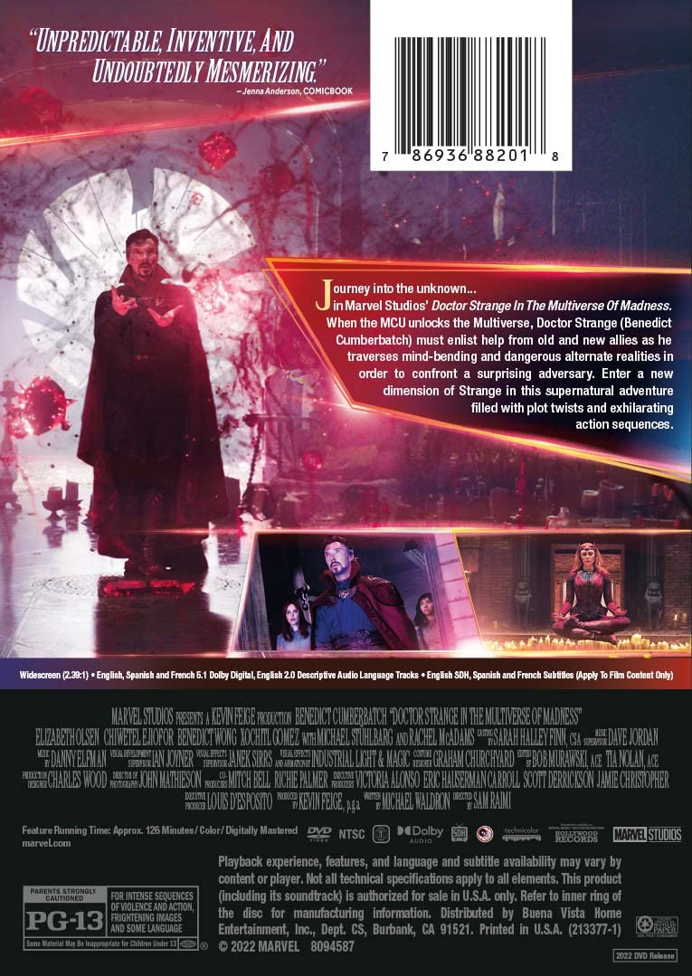 Doctor Strange In The Multiverse Of Madness