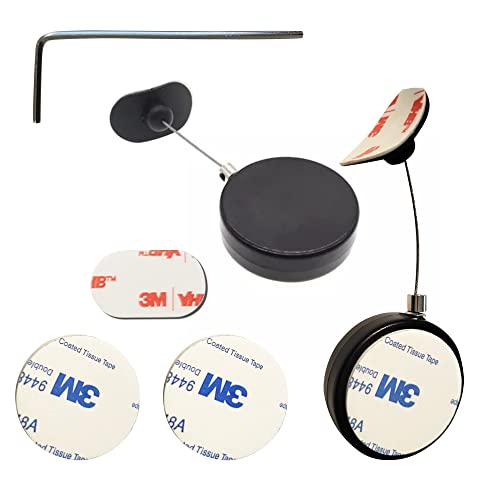 Remote Tether | Security Cable Lock for TV Remotes | tv remote holder | retractable wire remote | remote control holder | Lost Remote solution | Fire stick remote | apple tv remote | Never lose remote