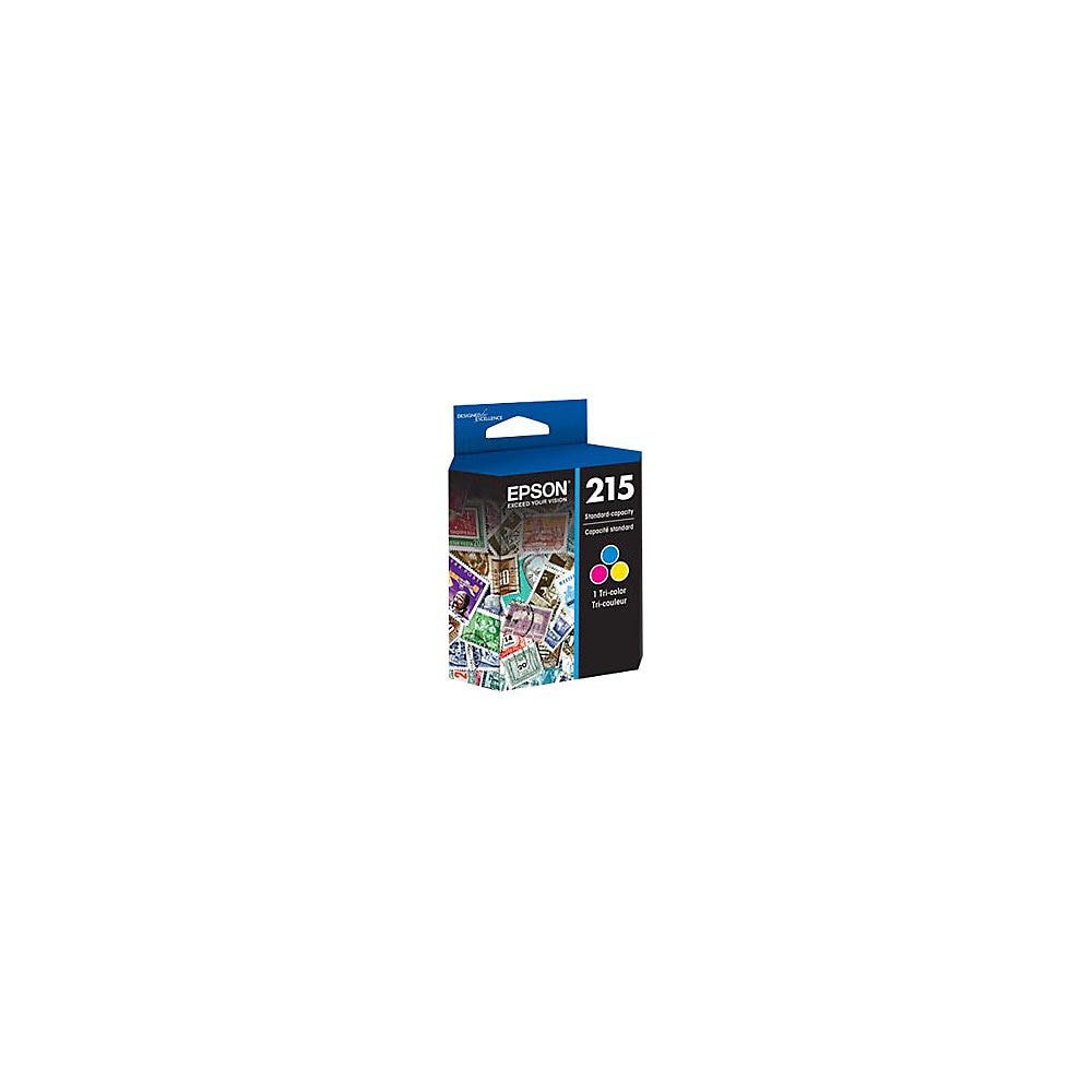 EPSON T215 -Ink Standard Capacity Tricolor -Cartridge (T215530-S) for select Epson WorkForce Printers