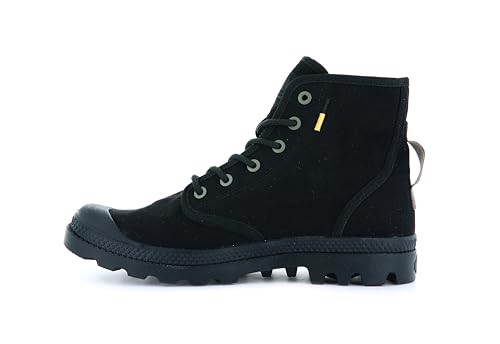 Palladium Unisex Pampa Hi HTG Supply Boot, Black/Black, 8 M