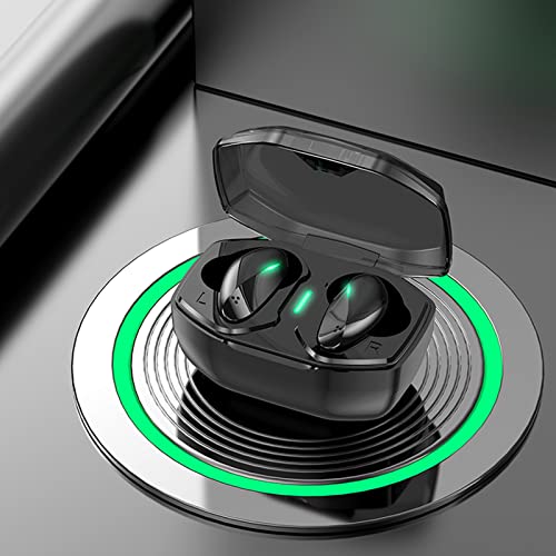 Wireless Noise Cancelling Earbuds, with RGB Light, Built-in Microphone, Super HiFi Sound Performance, Waterproof for Sport, Clear Calls, Work, Music