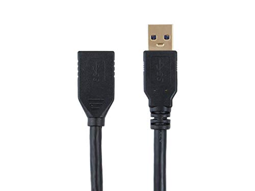 Monoprice 113749 Select Series USB 3.0 A to A Female Extension Cable 1.5ft use with PlayStation, Xbox, Oculus VR, USB Flash Drive, Card Reader, Hard Drive, Keyboard, Printer, Camera and More!