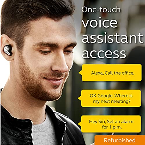 Jabra Elite 65t Alexa Enabled True Wireless Earbuds with Charging Case – Gold Beige (Renewed)
