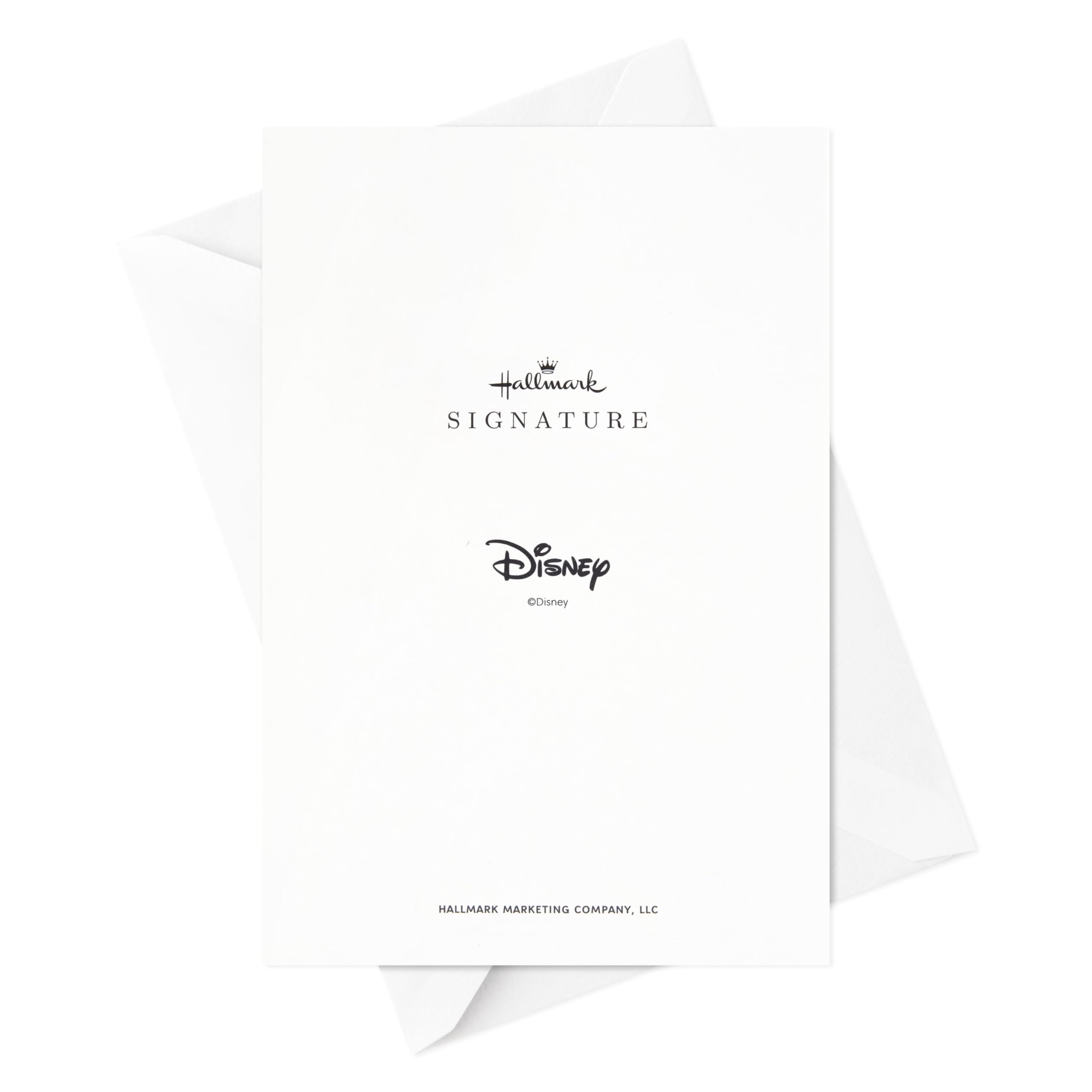 Hallmark Signature Blank Card (Disney Princess Dresses)