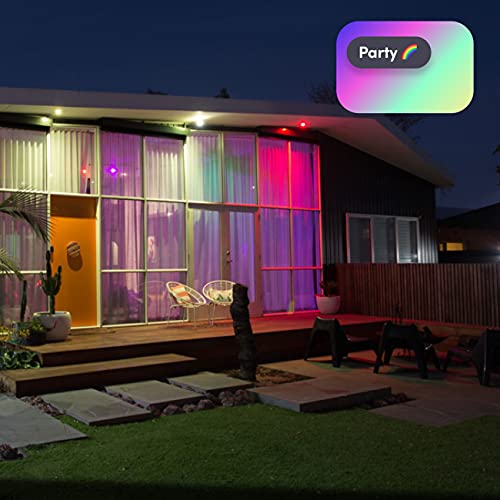 LIFX Color, 1100 lumens BR30 E26, Wi-Fi Smart LED Light Bulb, Billions of Colors and Whites, No Bridge Required, Works with Alexa, Hey Google, HomeKit and Siri, Multicolor (2-Pack)
