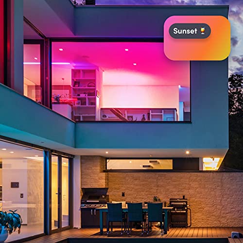LIFX Color, 1100 lumens BR30 E26, Wi-Fi Smart LED Light Bulb, Billions of Colors and Whites, No Bridge Required, Works with Alexa, Hey Google, HomeKit and Siri, Multicolor (2-Pack)