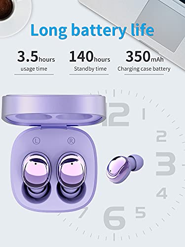Kenayo Wireless Earbuds Pro 2022 for Android, iOS, Laptop, Tablet with Bluetooth with Charging Case Touch Control Sound with Deep Bass Auto Pairing Headphones for Sports, Travel & Gym (Silver)