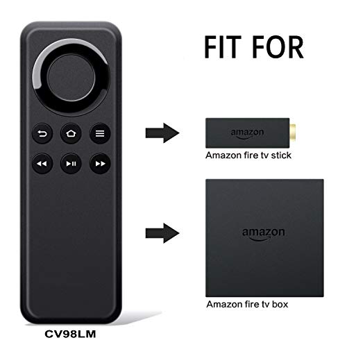 New CV98LM Replacement Remote Control Suit for Amazon Fire TV Stick and Amazon Fire TV Box 1st Generation W87CUN CL1130 and 2nd Gen DV83YW PE59CV Without Voice Function
