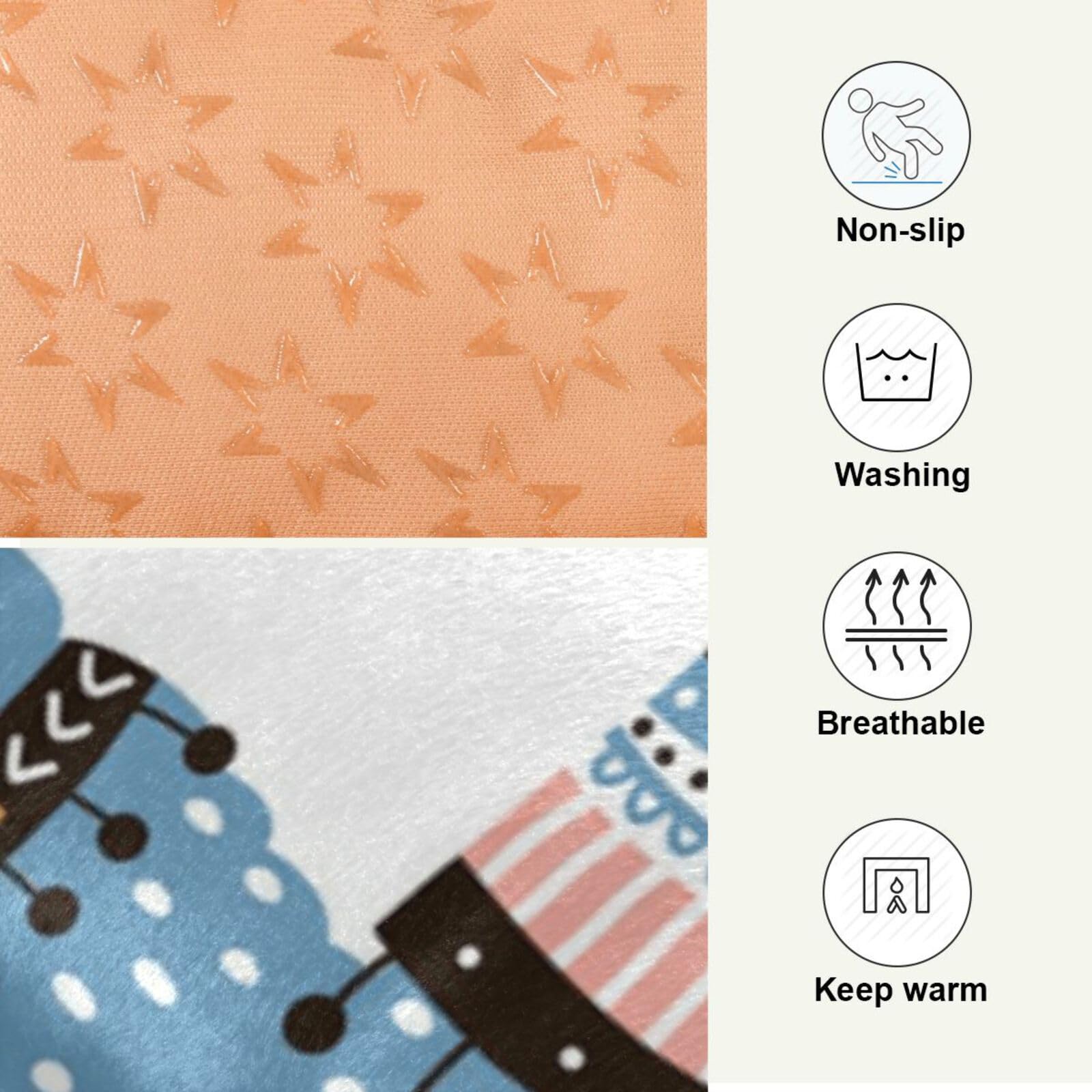 YETTASBIN Cute Llama Crate Pet Bed, Portable Washable Dog Cat Mat, Soft Comfortable Pet Mattress with Non-Slip Bottom for Dogs Cats Sleeping, 24 x 18 Inch