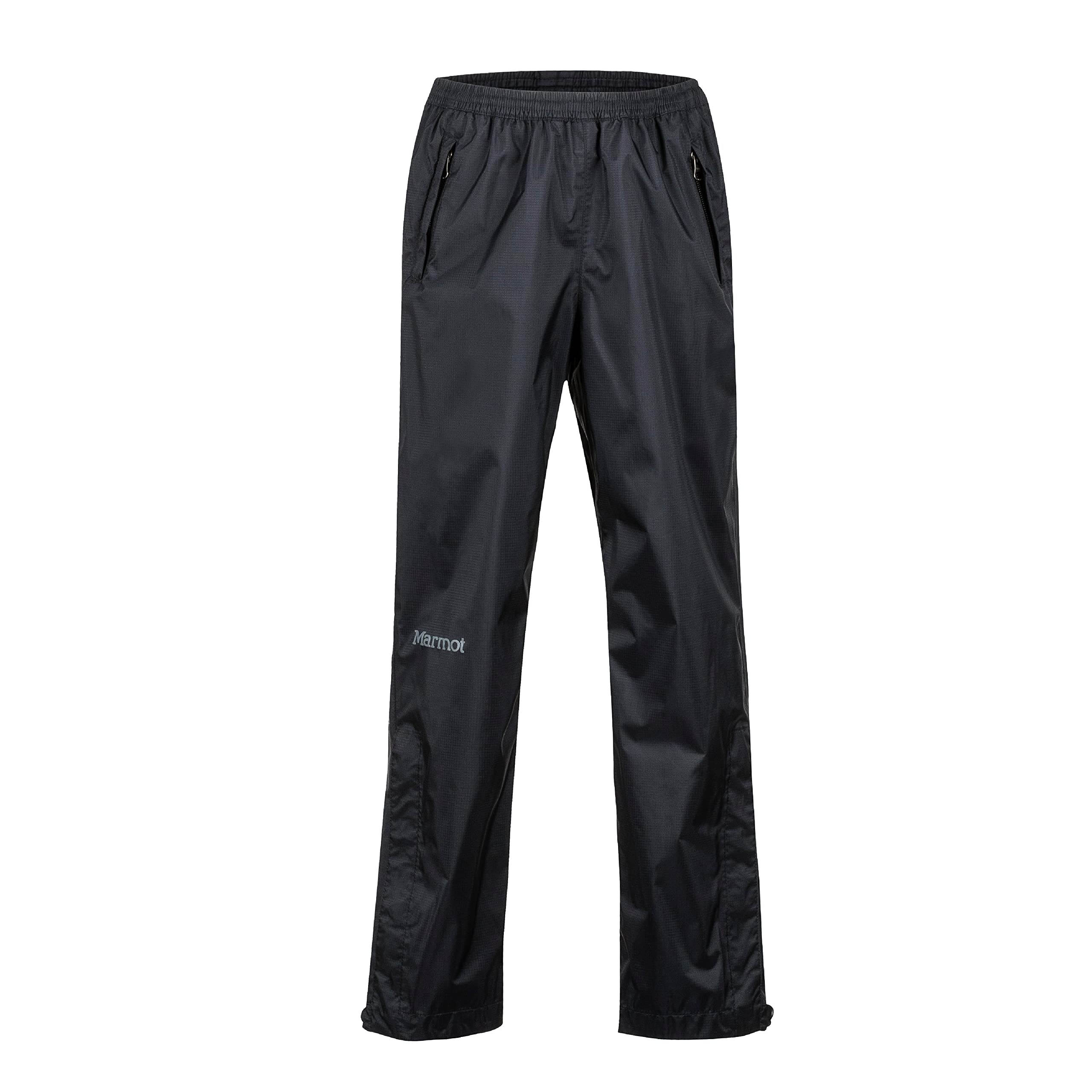 MARMOT Kid's PreCip Eco Pant | Lightweight, Waterproof Pants for Kids, Ideal for Hikes, Field Trips, Camping, 100% Recycled, Black, X-Small