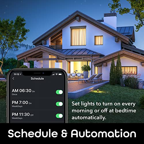 Geeni Prisma 800 2700K Dimmable A19, 60W Equivalent Color Changing RGBW LED Smart WiFi Light Bulb, Works with Alexa and Google Home, No Hub Required, Requires 2.4GHz WiFi (2 Pack)