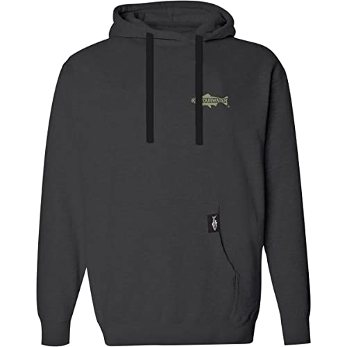 RepYourWater Streamer Spine Pullover Hoody Carbon L