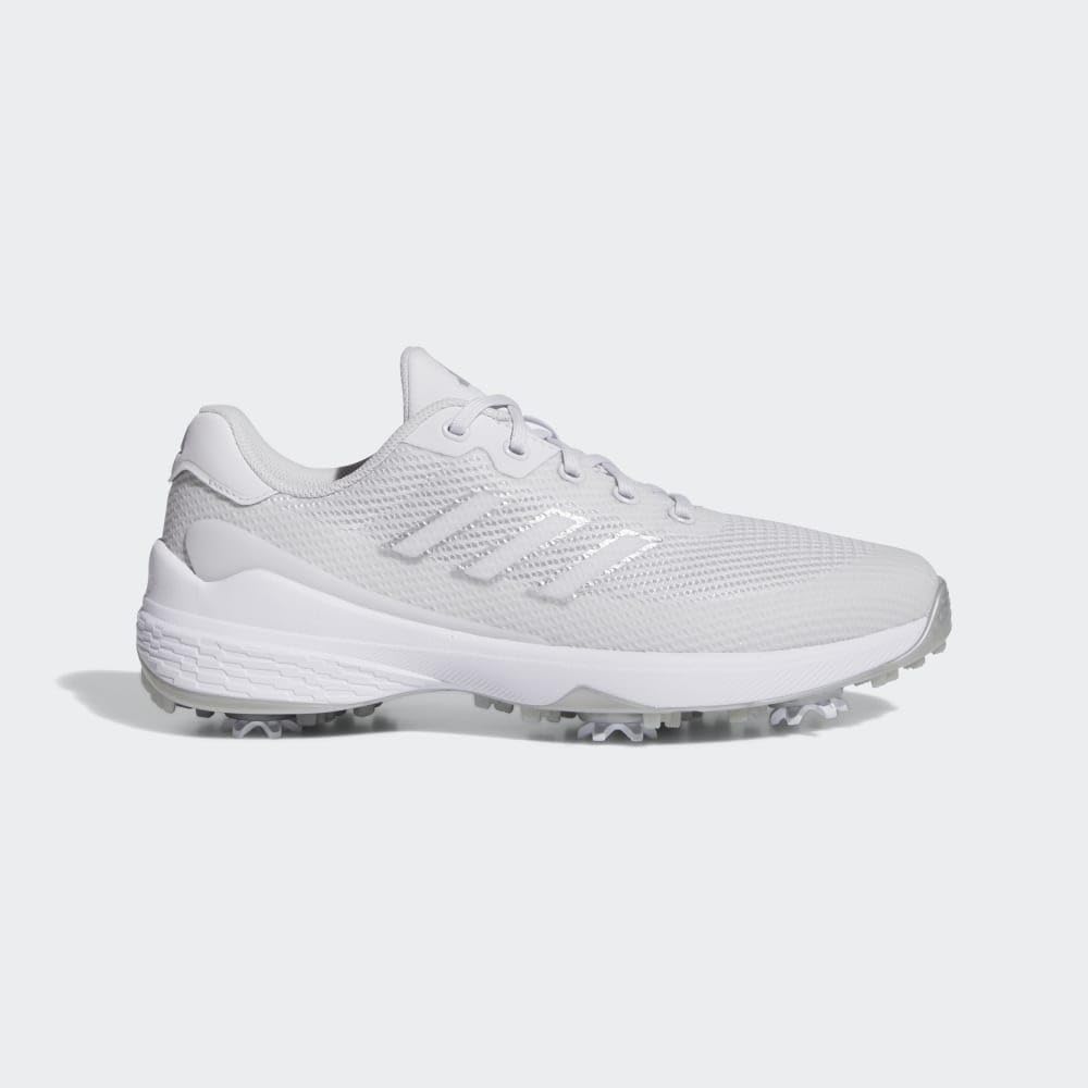adidas Men's ZG23 Vent Golf Shoes, Dash Grey/Footwear White/Silver Metallic, 10.5