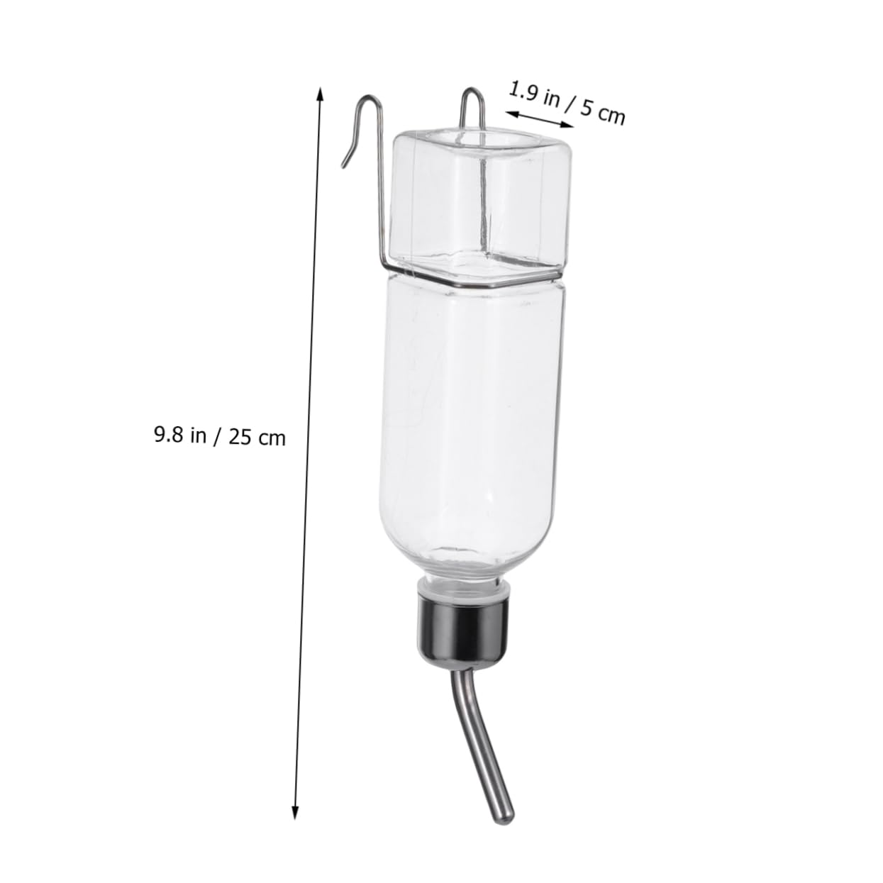 HEALEEP Automatic Watering Bottle for Pet Hanging Feeder Dispenser for Rabbit Cat Bird Pet Supplies Ball Touch Design Large Size