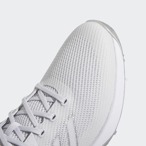 adidas Men's ZG23 Vent Golf Shoes, Dash Grey/Footwear White/Silver Metallic, 10.5