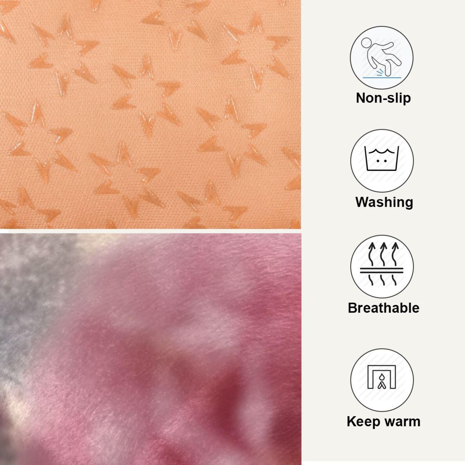 Kigai Unicorn Flowers Pet Bed Mat, Soft Cozy Crate Pet Mattress, Anti-Slip Bottom Machine Washable Pet Mat for Dog Sleeping