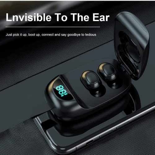UX530 Wireless Earbuds for OnePlus Nord N200 5G with Immersive Sound True 5.0 Bluetooth in-Ear Headphones with 2000mAh Charging Case - Stereo Calls Touch Control IPX7 Sweatproof Deep Bass